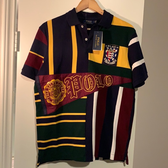 Polo Ralph Lauren | Shirts | Polo Ralph Lauren Patchwork Shirt | Poshmark